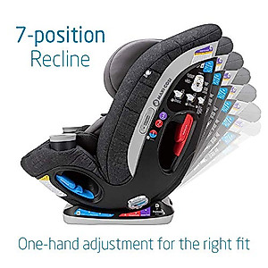 Maxi-Cosi Magellan Xp Max All-In-One Convertible Car Seat with 5 Modes & Magnetic Chest Clip, Nomad Black