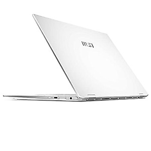 MSI Summit E13 Flip Evo Professional Laptop: 13" IPS-Level Touch Screen, Intel core i7-1185G7, Iris Xe, 16GB RAM, 512GB NVMe SSD, Win10 Home, Pure White (A11MT-022)