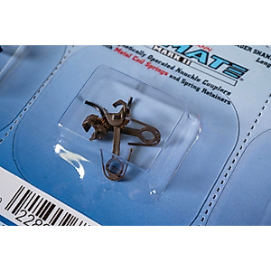 Bachmann Trains - E-Z MATE MARK II COUPLERS - MAGNETIC KNUCKLE COUPLERS with METAL COIL SPRING - UNDER SHANK - LONG (12 pair/card) - HO Scale