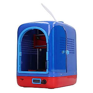 Mini 3D Printer FDM 80x80x80mm 3D Printer Kit 0.6mm Nozzle with PLA Consumable for Kids Beginners DIY Crafting (US Plug)