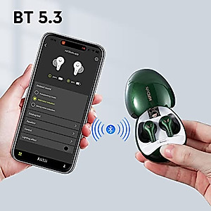 mifo FiiTii HiFiDots Active Noise Cancelling Wireless Earbuds, aptX Lossless Sound Quality Bluetooth Earbuds QC3071 with APP for Custom EQ, Bluetooth 5.3, IPX7 Waterproof Earbuds with Fast Charging