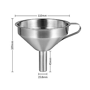 Sovol 3D Stainless Steel Funnel, Resin Filter Cup for SLA/DLP/LCD Resin 3D Printer UV Resin, Double-Strainer Filter for 3D Printing Liquid