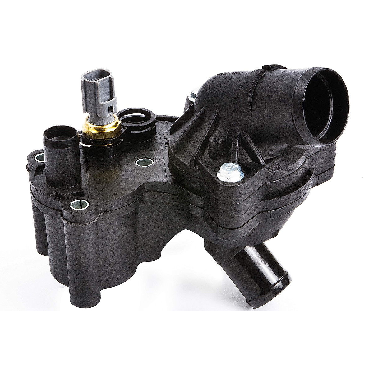 BOXI 902-860 Thermostat Housing Kit Assembly with Sensor Fits for Ford Explorer & Mercury Mountaineer 2002 2003 2004 2005 2006 2007 2008 2009 2010 (V6 4.0L ONLY) OE: 2L2Z8592AA 2L2Z8592BA 2L2Z8592BB