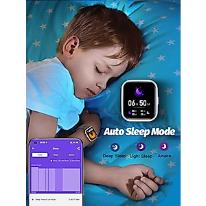 Butele Kids Smart Watch Girls Boys, Smart Watch for Kids Smart Watch Gifts for 4-16 Years Old with Sleep Mode 19 Sports Mode Pedometer Birthday Gift for Boys Girls