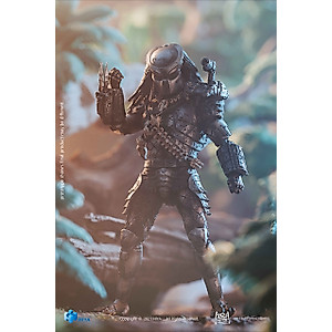 Hiya Toys Predator: Jungle Predator (Version 2) 1:18 Scale Action Figure, Multicolor