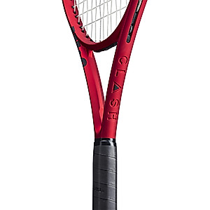 Wilson Clash 100 Pro V2 Unstrung Performance Tennis Racket - Grip Size 3 - 4 3/8"