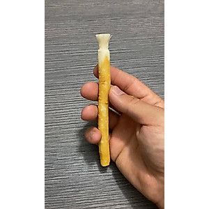 Golden Miswak Sticks for Teeth, May Sewak Toothbrush, Natural Toothbrush for Whiter Teeth, Lightweight Wood Brush for Healthy Gums, Muslim Tooth Stick, Condensed Miswak Extract, 8 Inch, Yellow