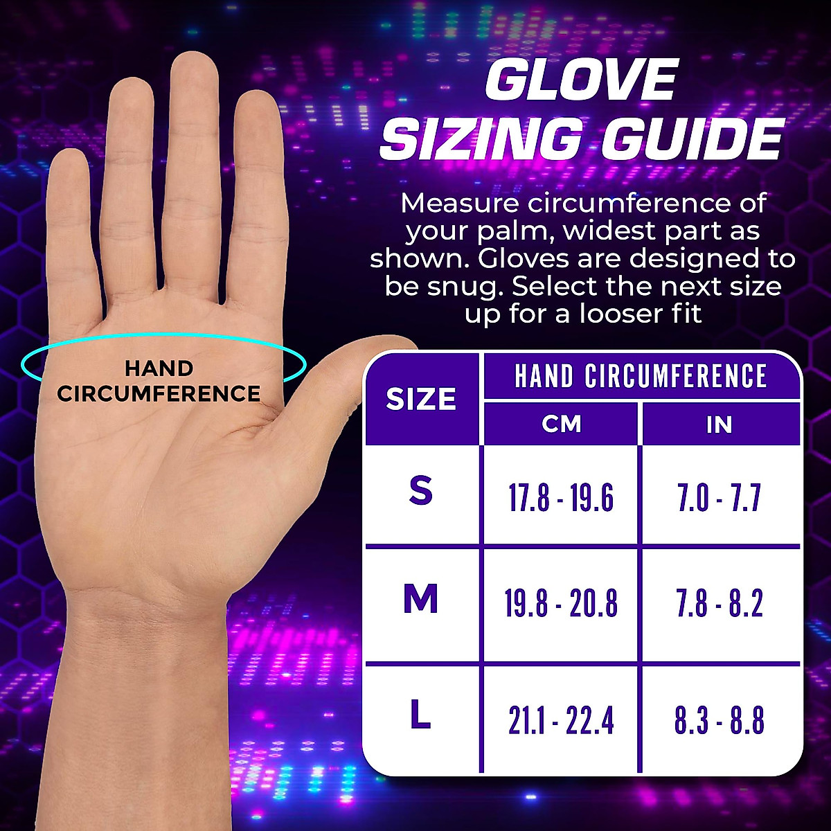 CTEN Series Gaming Gloves - Great Comfort and Grip, Perfect Gaming Gloves for Sweaty Hands, Ideal Gamer Gloves for PC, VR Gloves, Gray-Gold-Large