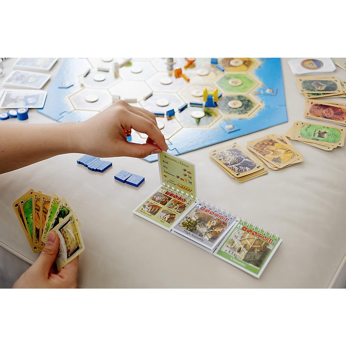 CATAN Cities & Knights Board Game 5-6 Player EXTENSION | Strategy Game | Adventure Game | Family Game for Adults and Kids | Ages 12+ | 2-6 Players | Avg. Playtime 60-90 Minutes | Made by CATAN Studio
