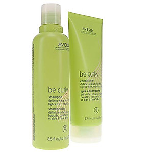 Aveda Be Curly Conditioner 6.7oz and Shampoo 8.5 oz Duo Set