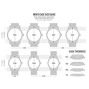 Skagen Men's Signatur Three-Hand Black Stainless Steel and Brown Leather Band Watch (Model: SKW6374)