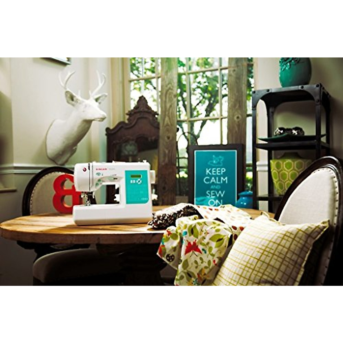 SINGER | 7258 Sewing & Quilting Machine With Accessory Kit - 203 Stitch Applications - Simple & Great For Beginners