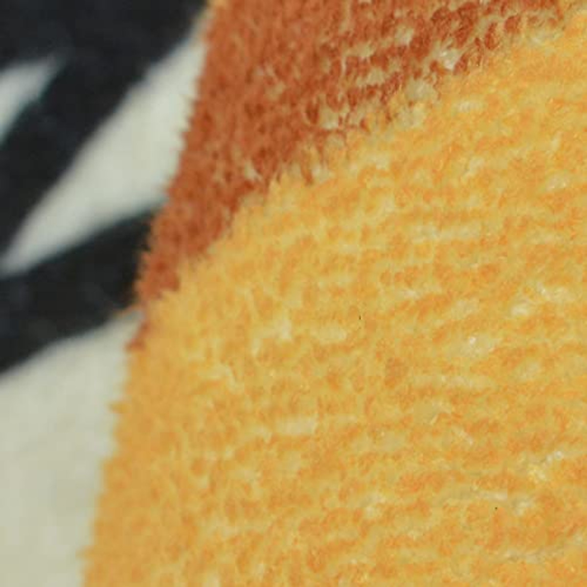 ABREEZE Faux Wool Kids Play Mat 4ft,Animal Round Area Rug Kids Nursery Door Mat Soft Plush Non-Slip Childrens Carpet for Bedroom Living Room Kids Playroom,Lion