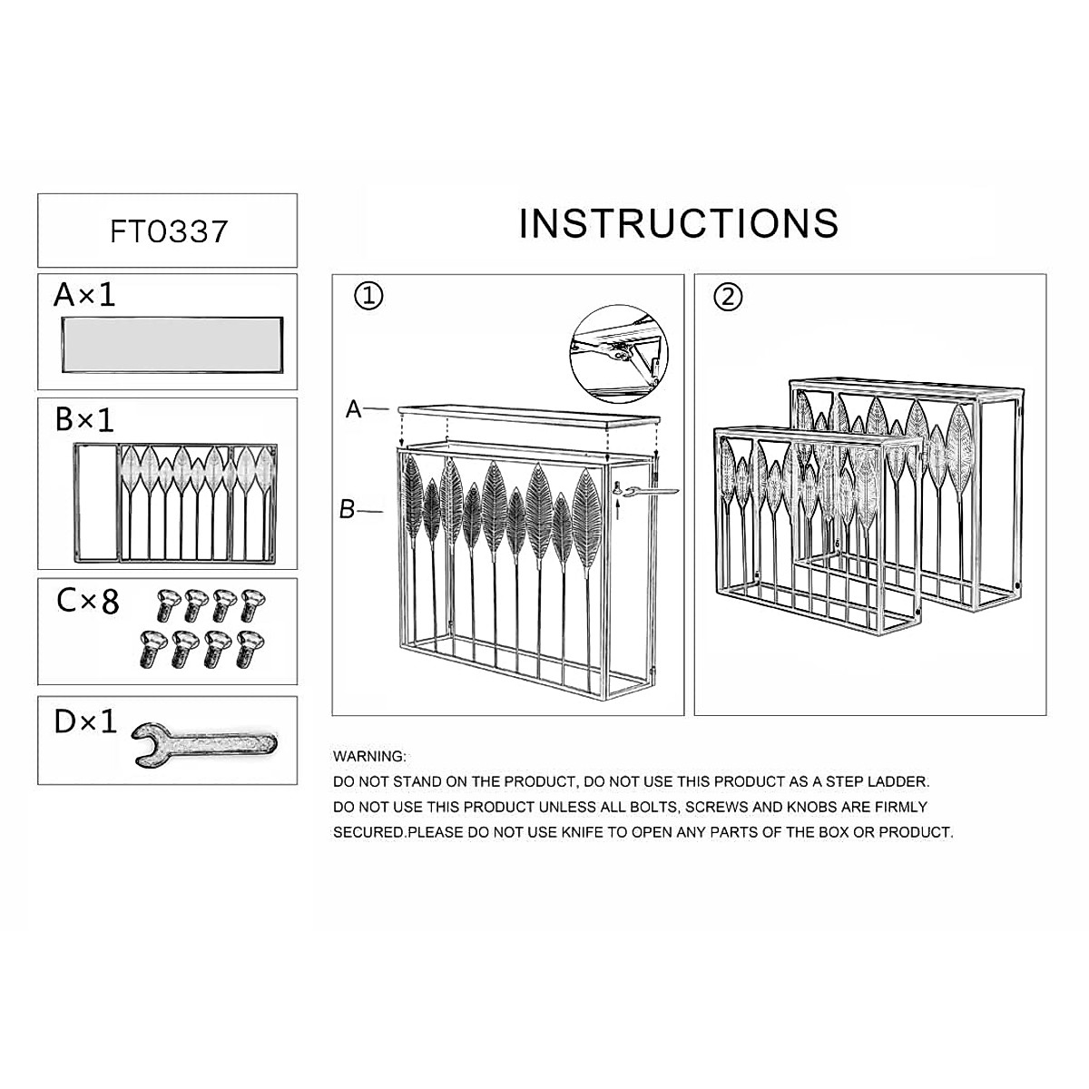 Joveco Console Table Set of 2- Gold Thin Sofa Table- Metal Slim Console Tables Behind The Sofa Couch- Modern Narrow Accent Sofa Tables for Entryway Living Room Hallway and Bedroom