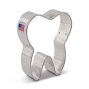 Tooth Cookie Cutter, 3.5" Made in USA by Ann Clark