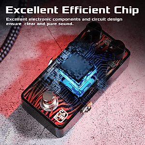 Caline Mini Guitar Distortion Pedal G001 with G013 Guitar Boost Effect Pedal