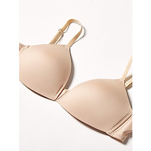 Hanes Girls' Big 2-Pack Molded Wirefree Bra, White/Nude, Small