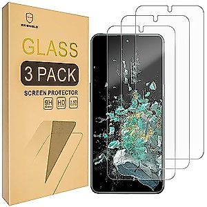 Mr.Shield [3-Pack] Designed For OnePlus 10T 5G [Tempered Glass] [Japan Glass with 9H Hardness] Screen Protector with Lifetime Replacement