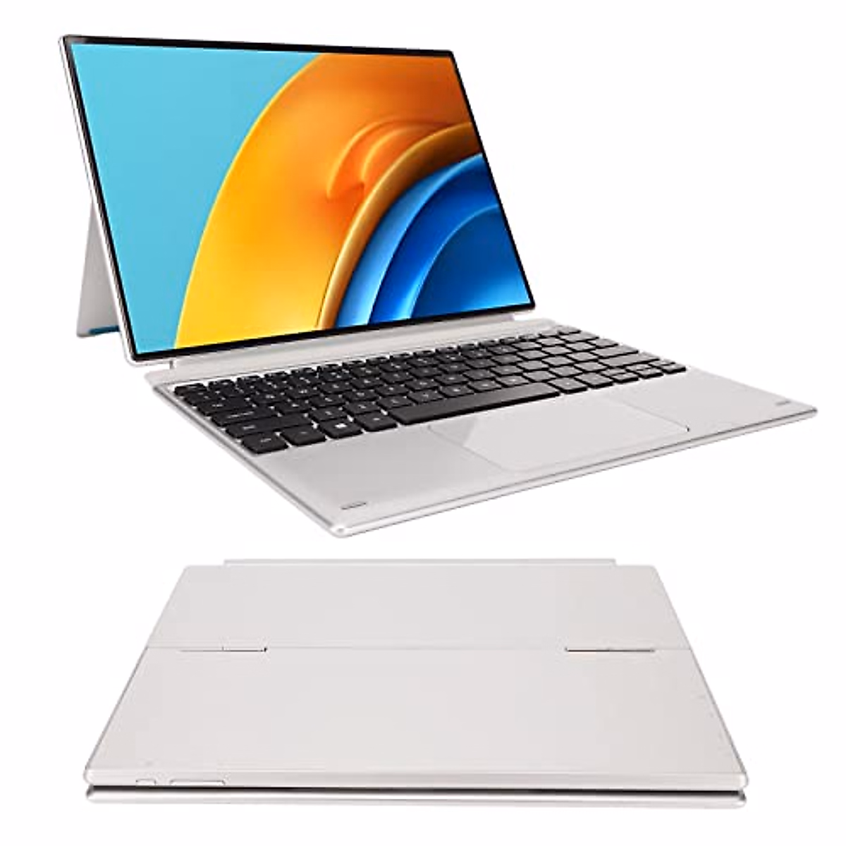 Acogedor 12.3 Inch Convertible 2 in 1 IPS Touchscreen Laptop, with Magnetic Keyboard, 12GB of High Bandwidth Memory, Dual Band 2.4GHz 5GHz WiFi, Webcam