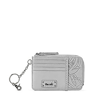 the sak womens Iris Card Wallet, Light Smoke Leaf Embossed, One Size US