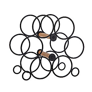 Home Zone Living Wine Rack for Countertop - Holds up to 6 Bottles