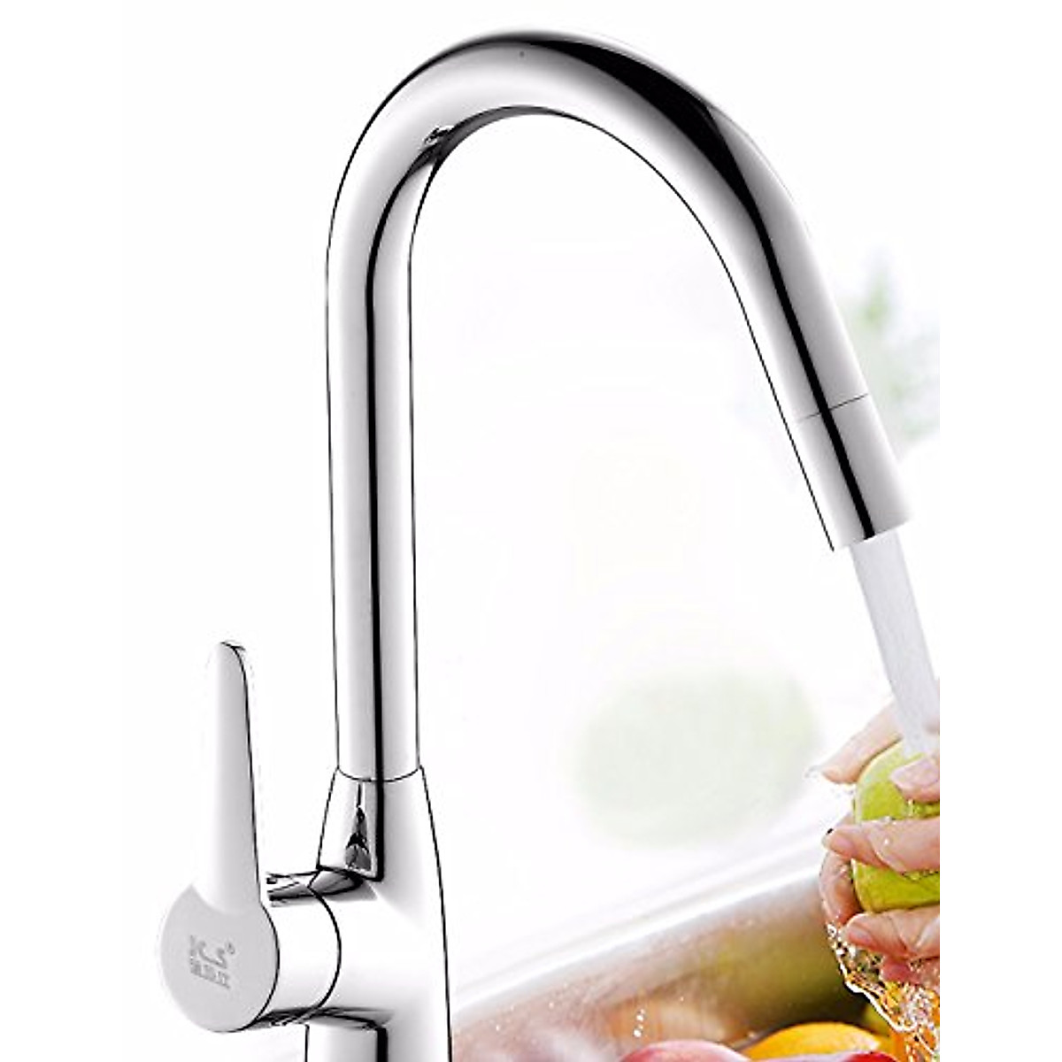 SJQKA-Faucet Kitchen sink faucet copper body thickened rotary laundry pool sink Xicai basin faucet