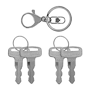 Golf Carts Keys 4 PCS Golf Cart Replacement Ignition Keys for Yamaha G14 G16 G19 G22 G29/Drive Golf Cart OEM# JU2-H2511-00 Gas/Electric