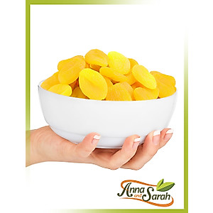 Anna and Sarah Dried Turkish Apricots SIZE #1 Big Size in Resealable Bag, 2 Lbs.