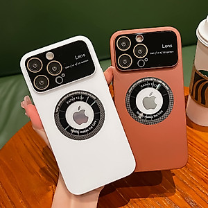 COOWEEK Magnetic iPhone 13 Pro Max Case - Full Camera Protection, Compatible with MagSafe (6.7 inches), Black