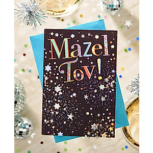 American Greetings Mazel Tov Congratulations Card (Every Bit of Happy)
