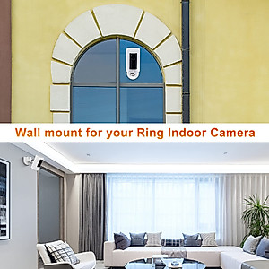 Strong Adhesive Wall Mount for Ring Camera&Stick Up Cam Battery,Indoor Outdoor Mount Bracket for Arlo Pro/Pro 2/Pro 3/Ultra/Ultra 2,Ring indoor Cam, eufyCam E/2C