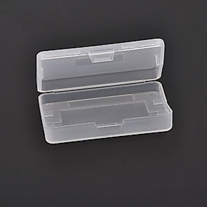 Tectra 10Pcs Game Card Cartridge Case, Clear Protective Game Cartridge Card Box Storage Case Cover for Nintendo Game Boy Advance GBA