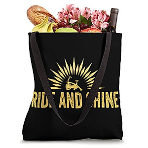 Ride And Shine - Spin Tote Bag