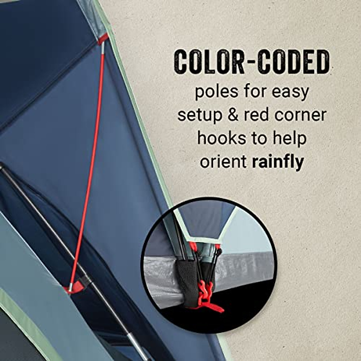 Coleman Skydome Tent XL, 8/10/12 Person Camping Tent, Blue Nights