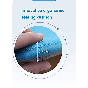 Student Cushion for Classroom Chair Pads seat Cushion for Student Desk and Chair Set with Non-Slip Band for Preschool, Classroom and Home,Blue