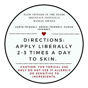 SSF Organics- HAPPY HINEY- Organic Calendula Diaper Balm. 100% Natural. Hand Crafted in Small Batches. Safe for Rashes, Cradle Cap, Chapped Skin.