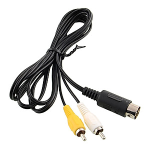 Childhood AV RCA Audio Video TV Adapter Cable for Genesis 1 Console