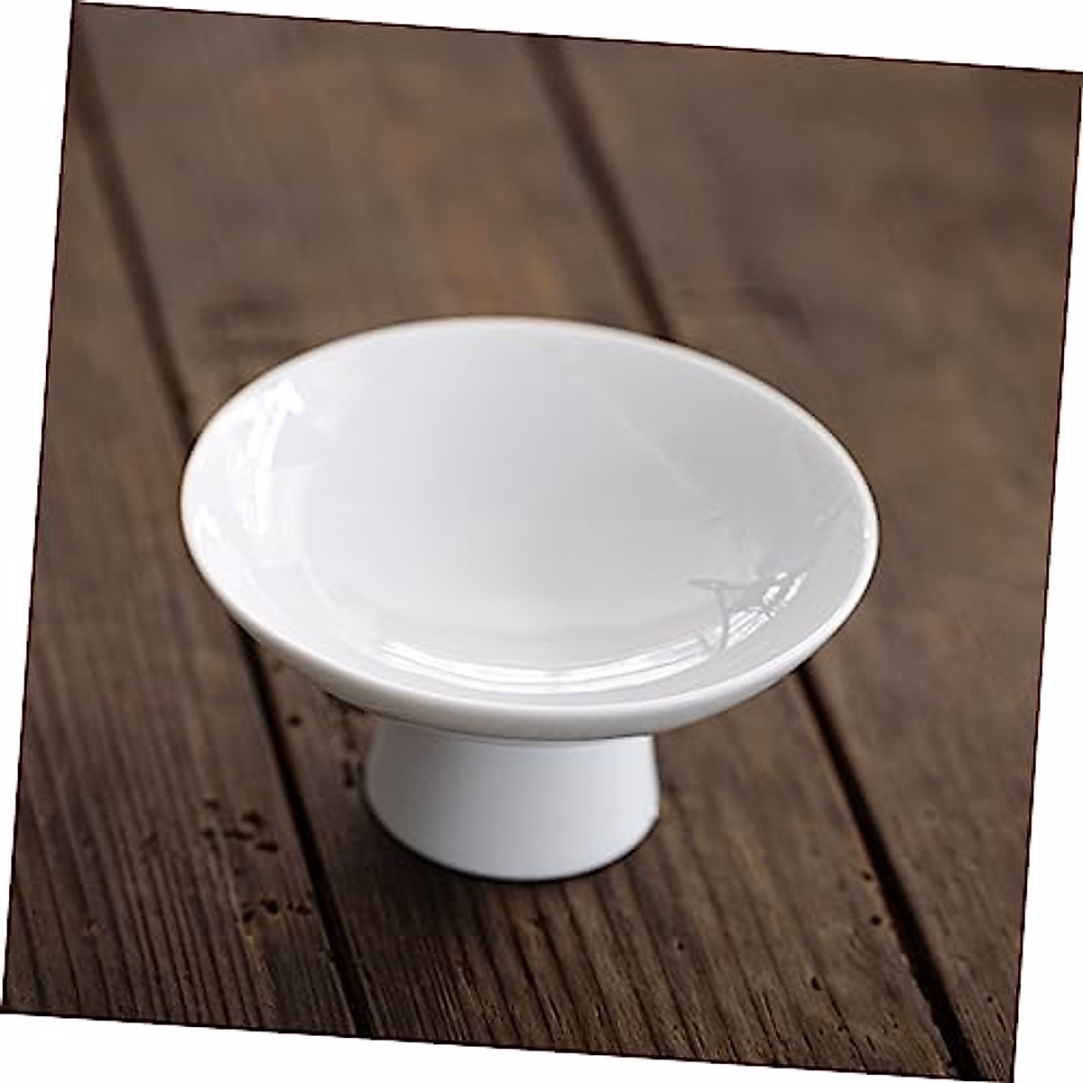 EXQUIMEUBLE ceramic stemware glass containers for food bread container dresser decor porcelain fruit basket ceramic snacks Dessert Candy Display Tower Afternoon Tea Plate Cake Trays white Oval