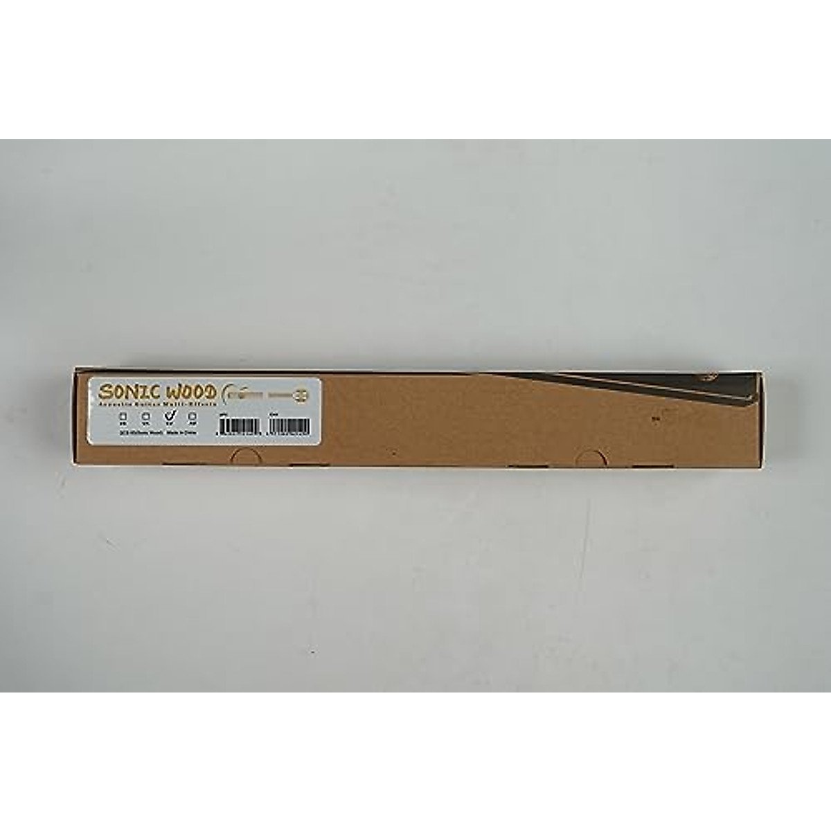 SONICAKE Acoustic Pedal Guitar Effect Acoustic Pedal Multi Effects Preamp Chorus Delay Reverb Acoustic Guitar Pedal Sonic Wood with XLR Output