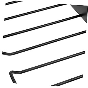 Garneck Tool Organizer Power Tool Organizer Storage Shelf Carbon Steel Black Handheld Tool Holder