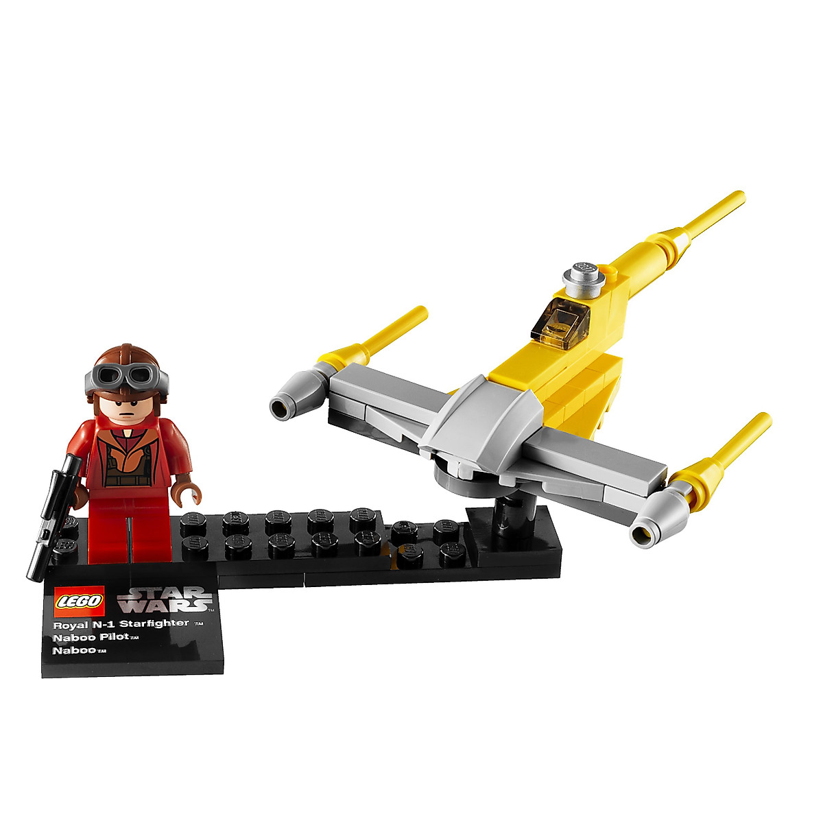 LEGO Star Wars Naboo Starfighter and Naboo 9674