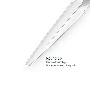 Barber Scissors 5.5" Professional Hair Scissors Hair Cutting Shears Hair Cutting Scissors Haircut Shears 440C Barber Shears Hairdresser Scissors Sharp Hair Scissors Bearing Screw Kinsaro