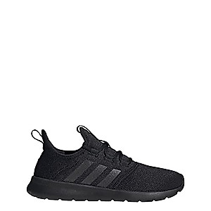 adidas womens Cloudfoam Pure 2.0 Running Shoes, Black/Black/Core White, 8.5 US