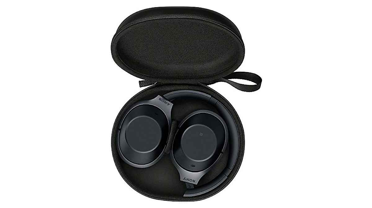 Sony MDR-1000X/B Wireless Noise Cancelling Headphones - Hi-Res Audio