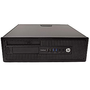 HP ProDesk 600G1 Desktop Computer PC, Intel i5 Quad Core Gen 4, 16GB DDR3 RAM, 4TB HDD Hard Drive, 1080p Webcam, New 23.6" FHD LED Monitor, RGB Keyboard and Mouse, Win 10 Pro (Renewed)
