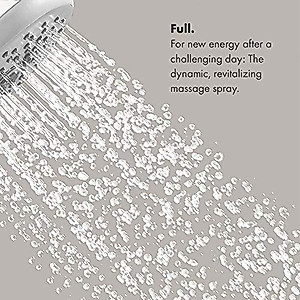 hansgrohe 100 Handshower E 3-Jet, 2.5 GPM