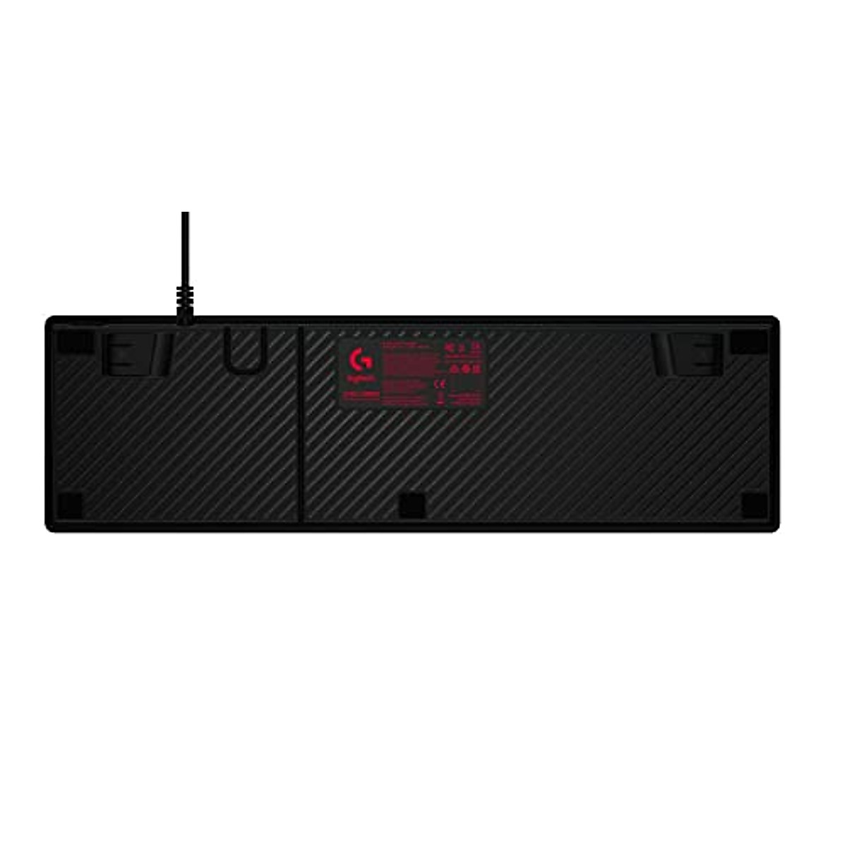 Logitech G413 Backlit Mechanical Gaming Keyboard with USB Passthrough – Carbon