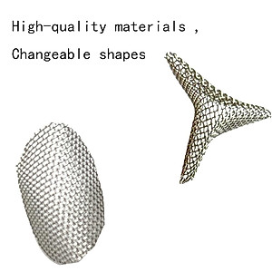 100 pcs 1/2 Inch (.5") 304 Stainless Steel Faucet Screen Replacement, Faucet Aerator Screens,Faucet Aerator