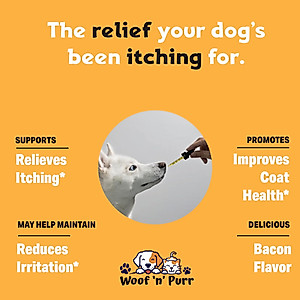 Natural Yeast Infection Treatment for Dogs - Helps to Support Itching Relief, Allergy Relief, Inflammation Relief & More - Itch Relief for Dogs - Dog Ear Infection Treatment - Dog Itch Relief - 1 oz