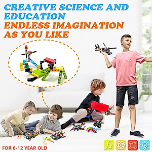KooQii 20-in-1 Science Kit Building Toys for Kids STEM Activities Set for Age 6 7 8 9 10+Year Old Boy and Girl Creative Game Fun STEM Projects Birthday Gift(171 PCS)